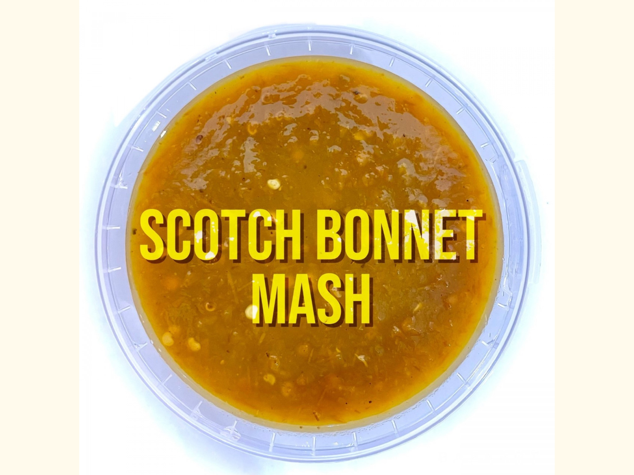 Scotch Bonnet Yellow Chilli Mash - 200g (Highly Concentrated)