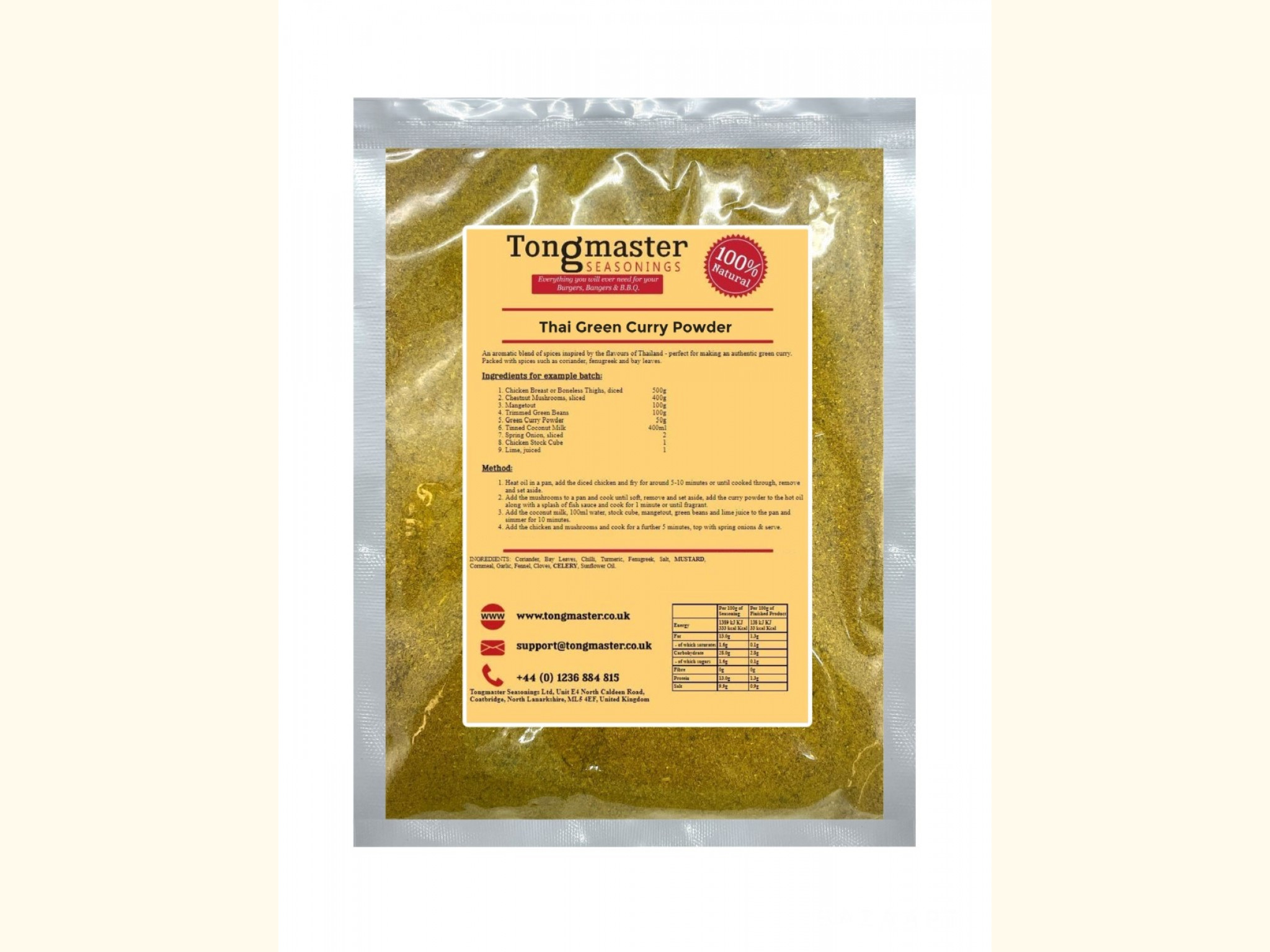Thai Green Curry Powder