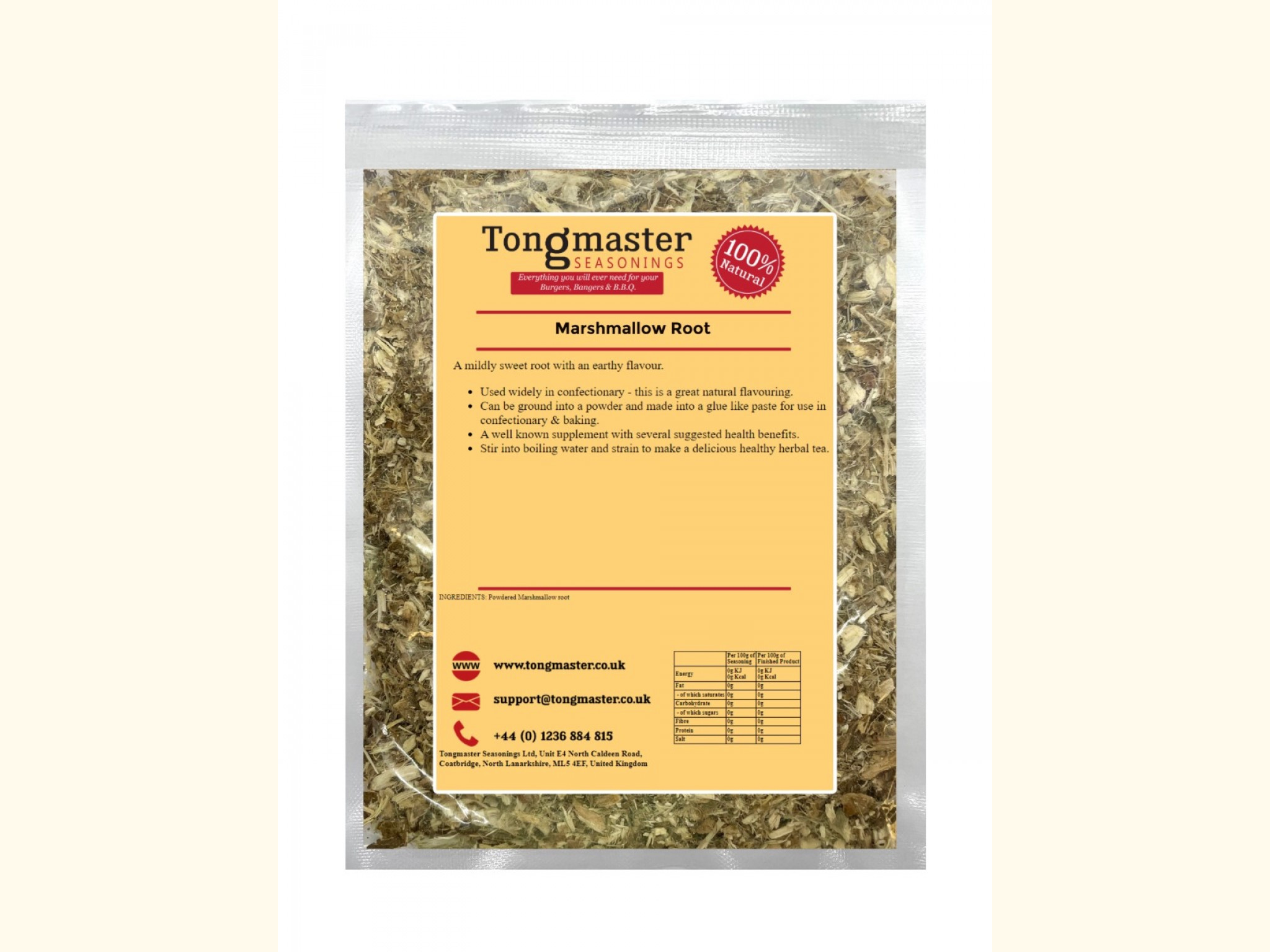 Dried Marshmallow Root - 100g