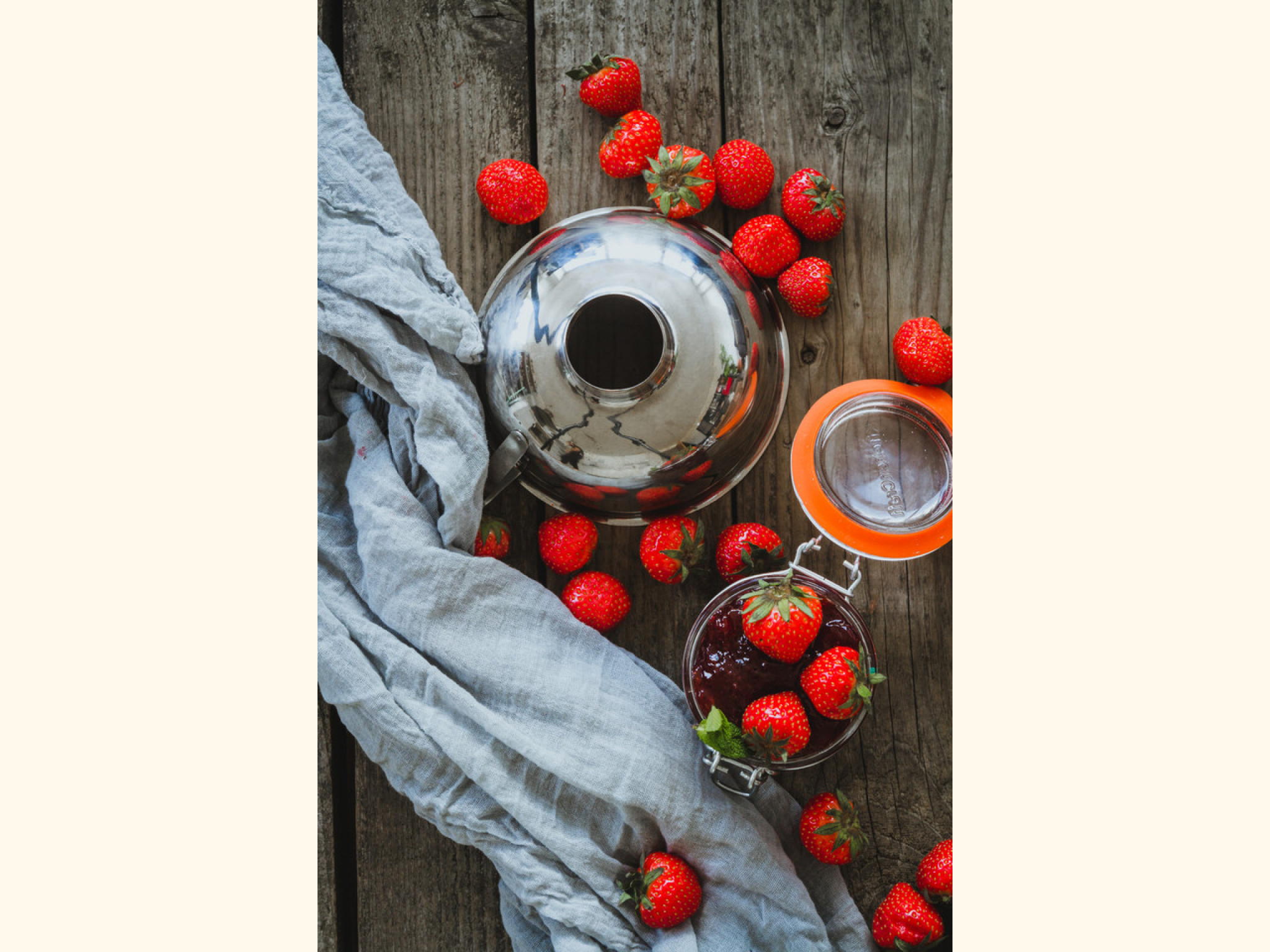 Kitchen Craft Home Made Stainless Steel Jam Funnel ( Free 100 pack of ...