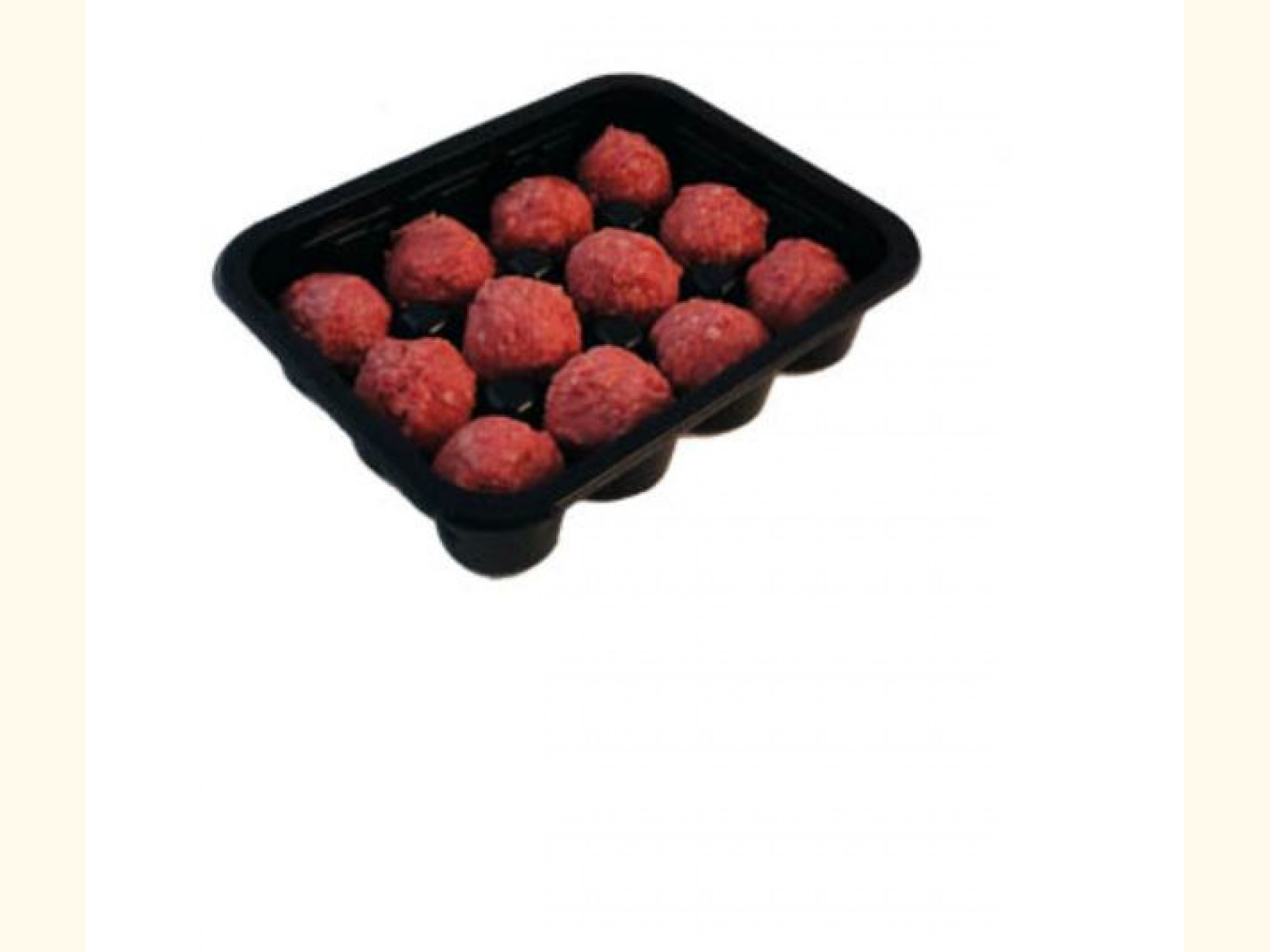 Meatball Tray Black X 10