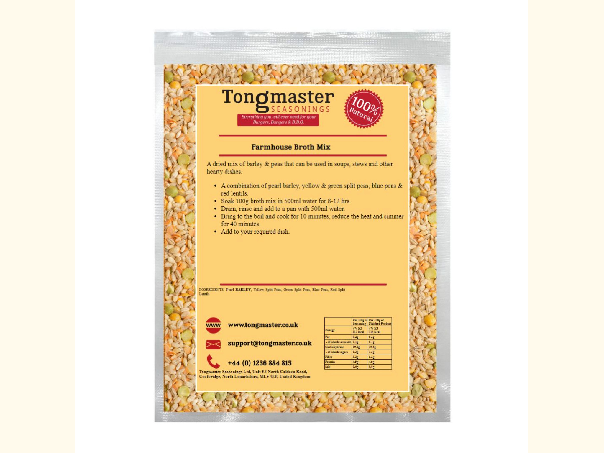 Farmhouse Broth Mix - 5kg