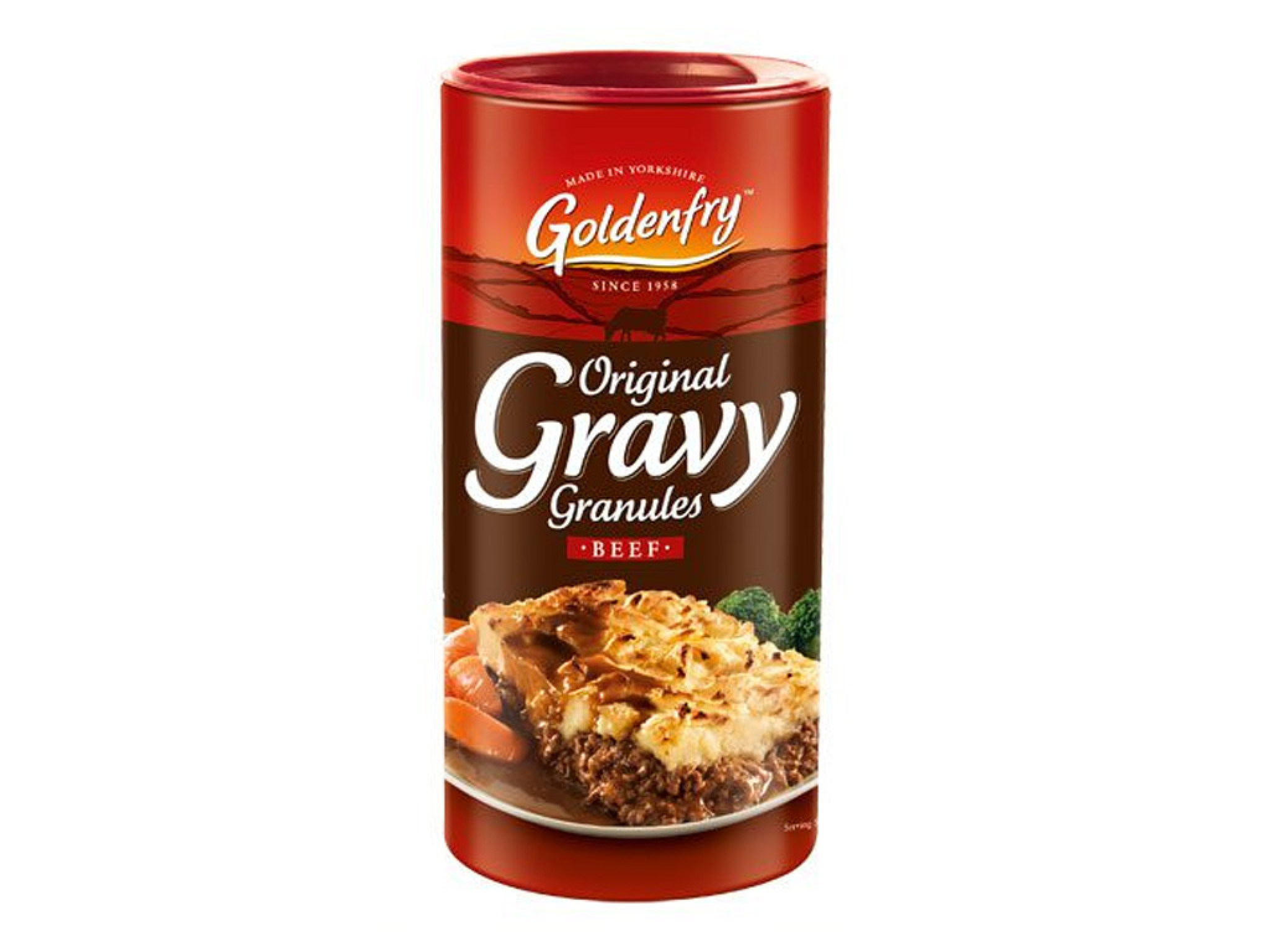 6 x Goldenfry Original Beef Gravy Granules - 300g