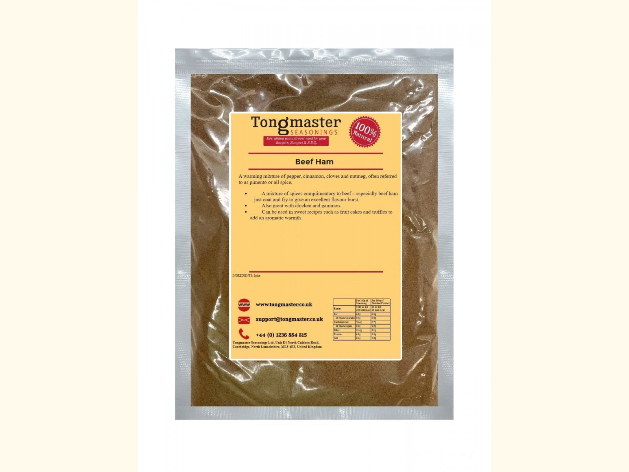 Beef Ham - Spice - Seasoning - 200g