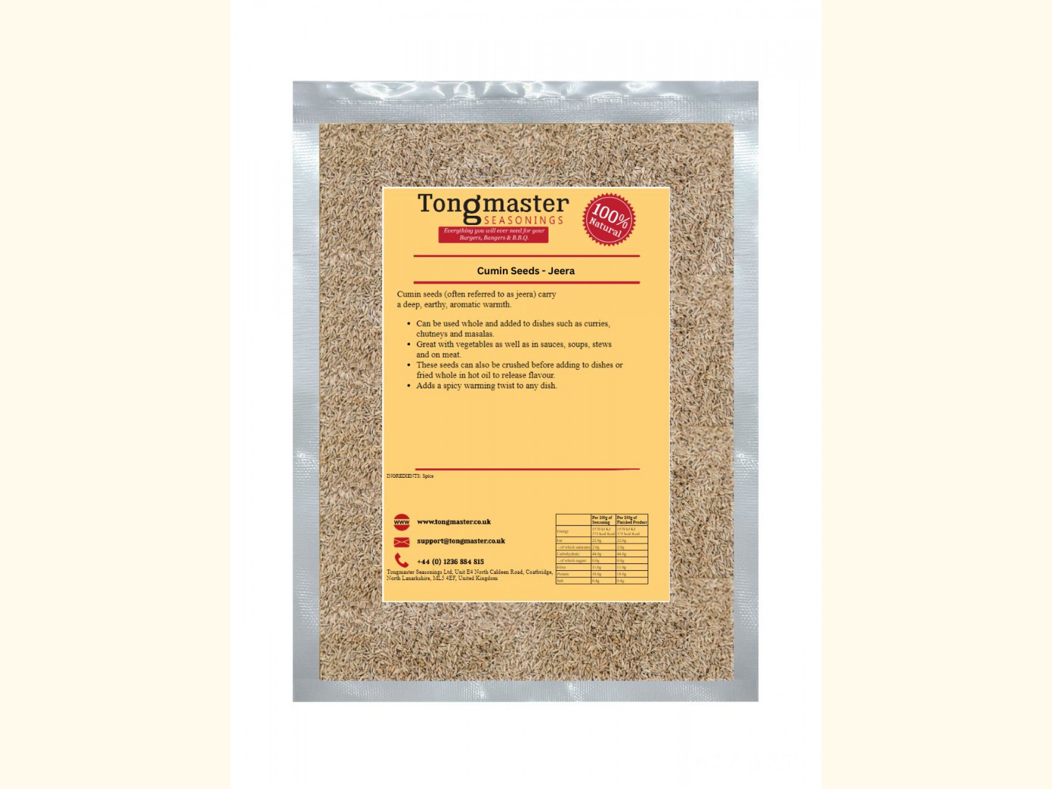 Cumin Seeds Jeera - 100g