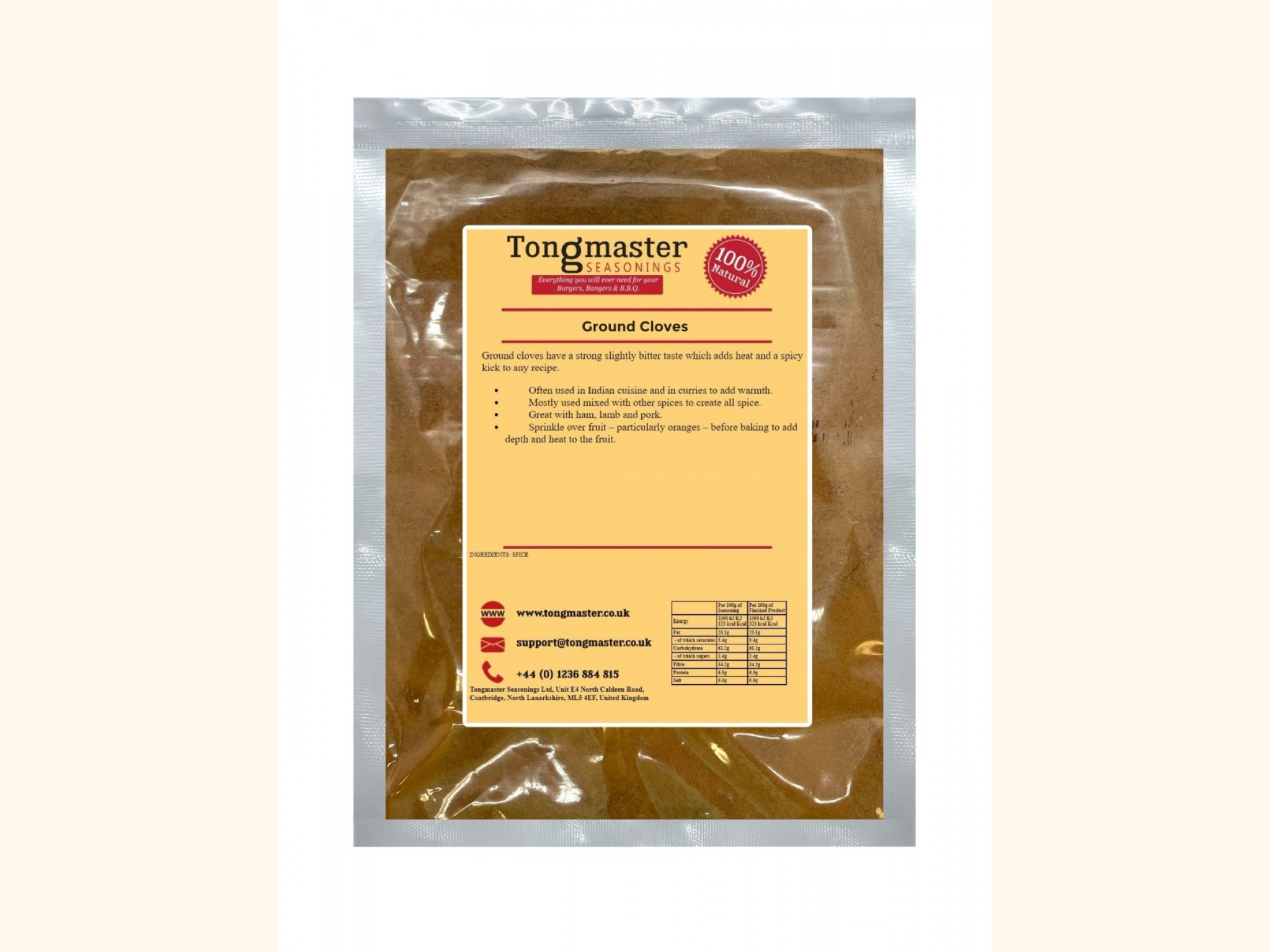 Ground Cloves - 100g