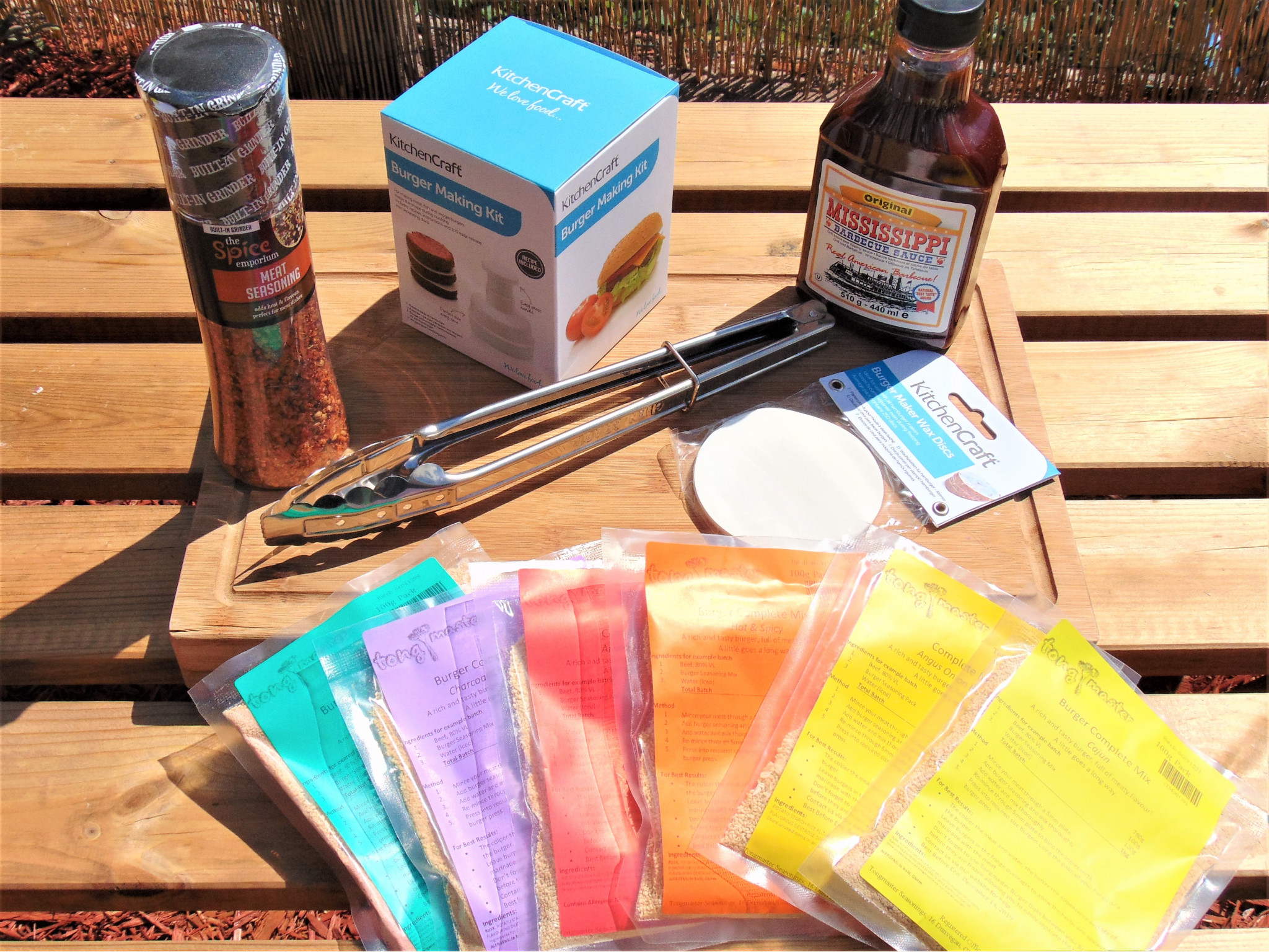 Complete Burger Starter Kit - 4" Burger Press included - (Pack 1)