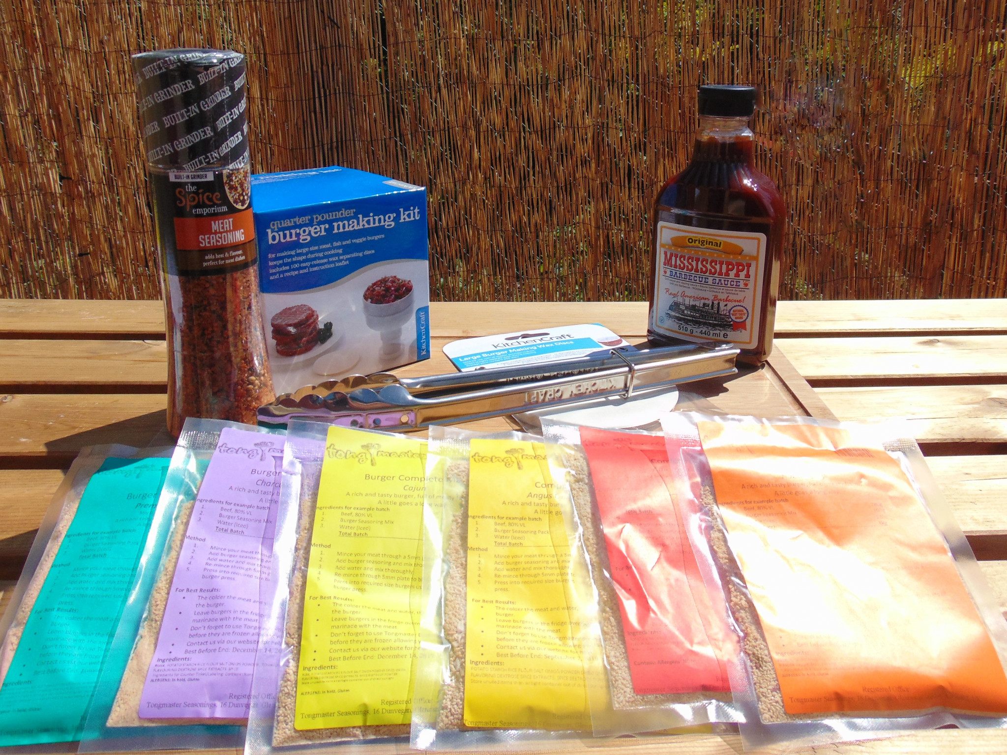 Complete Burger Starter Kit - Quarter Pounder Burger Press included ...