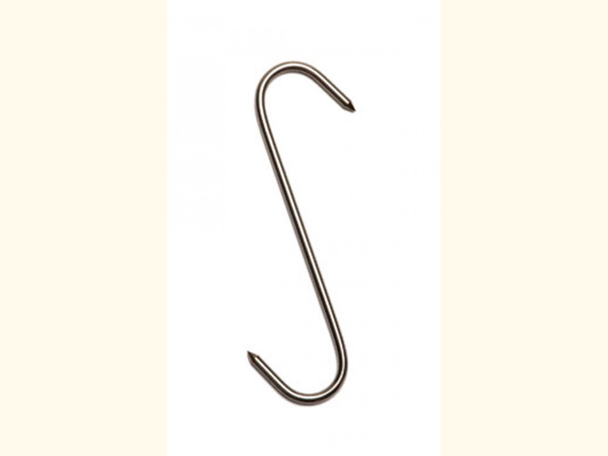 Kitchen Hook Stainless Steel - 4 inches Long X 3/16" Thick